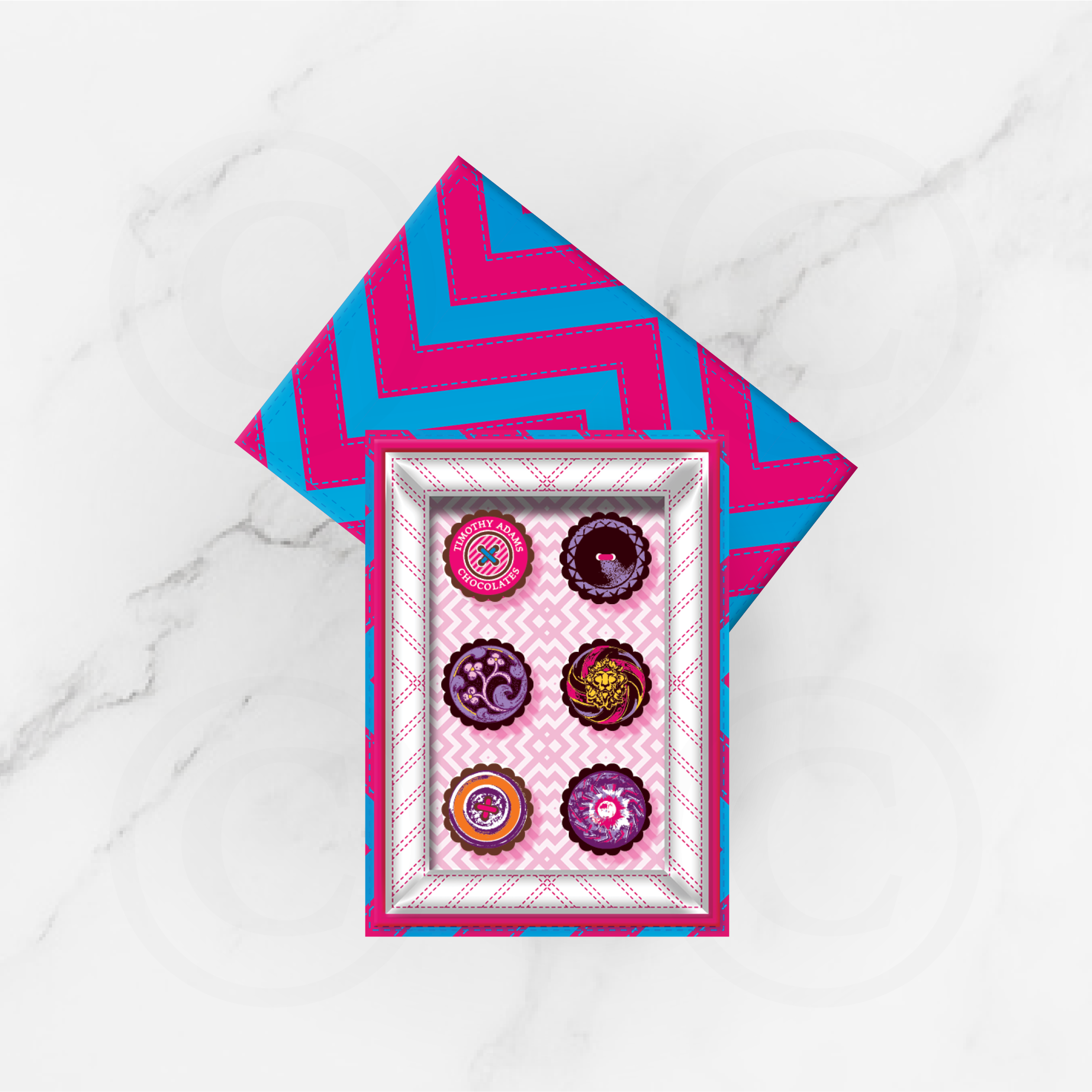 Ultimate Collection — Gift Box of 6 truffles – Timothy Adams Chocolates